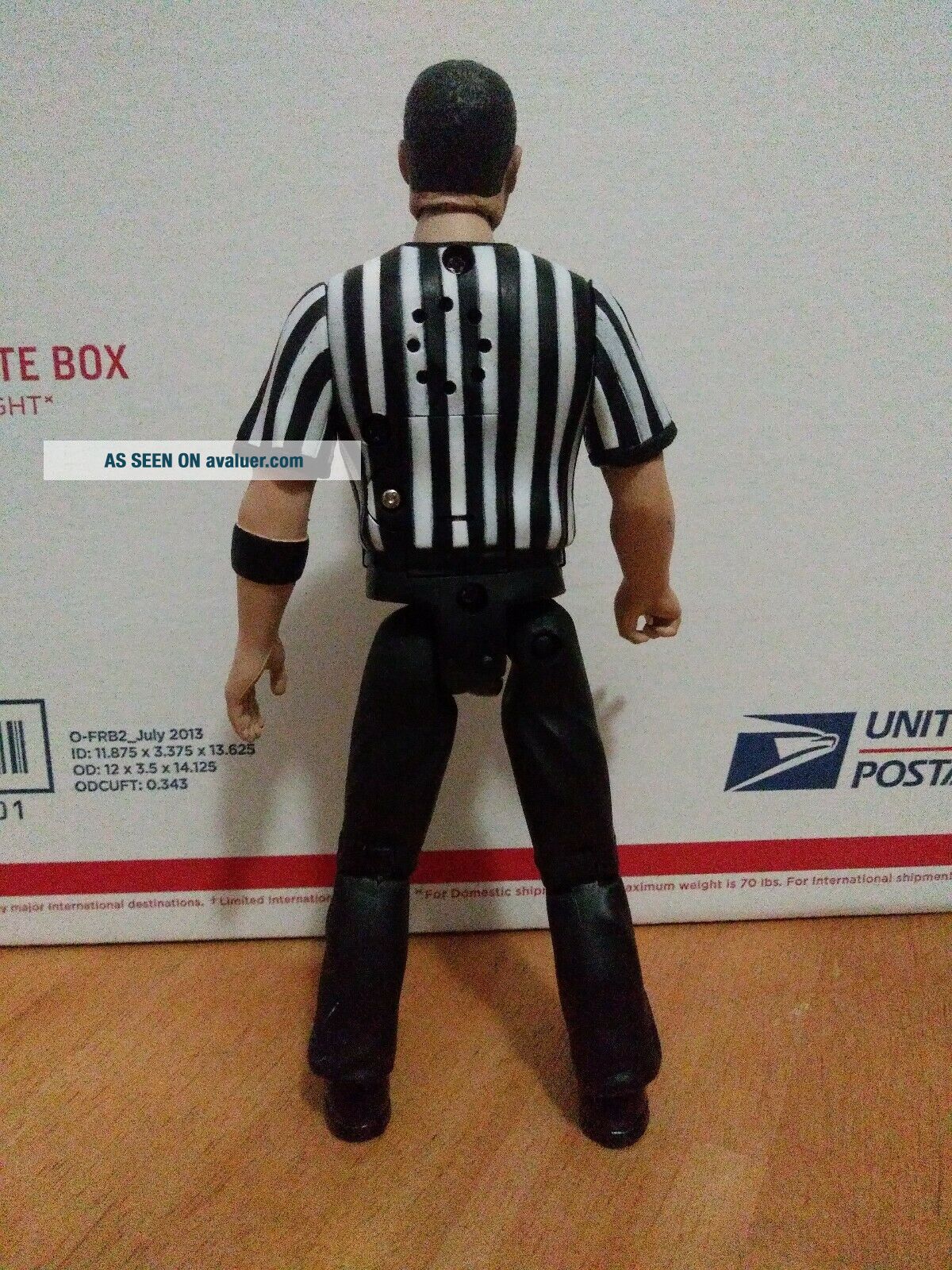 WWE WWF Talking Referee Toy Co For Mattel & Jakks Wrestling Figures WCW ...