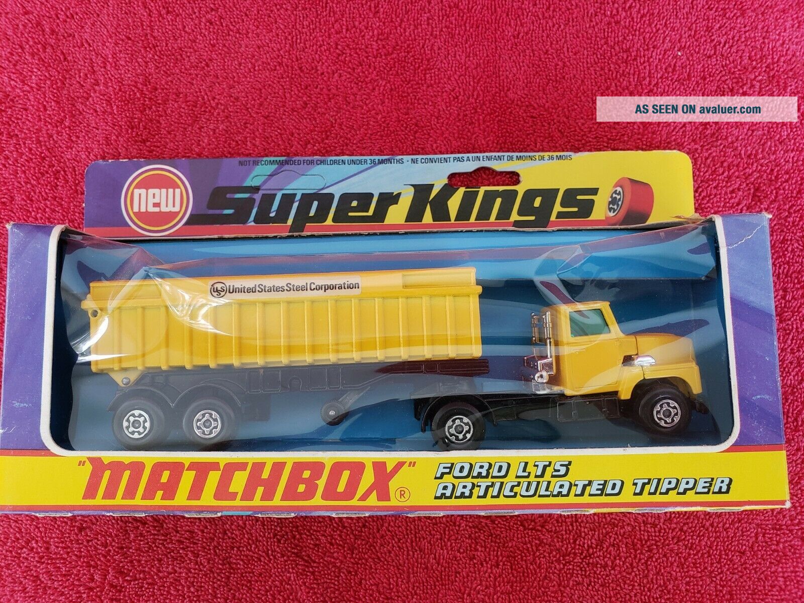Matchbox SuperKings K - 18 Ford LTS ARTICULATED TIPPER UNITED STATES ...