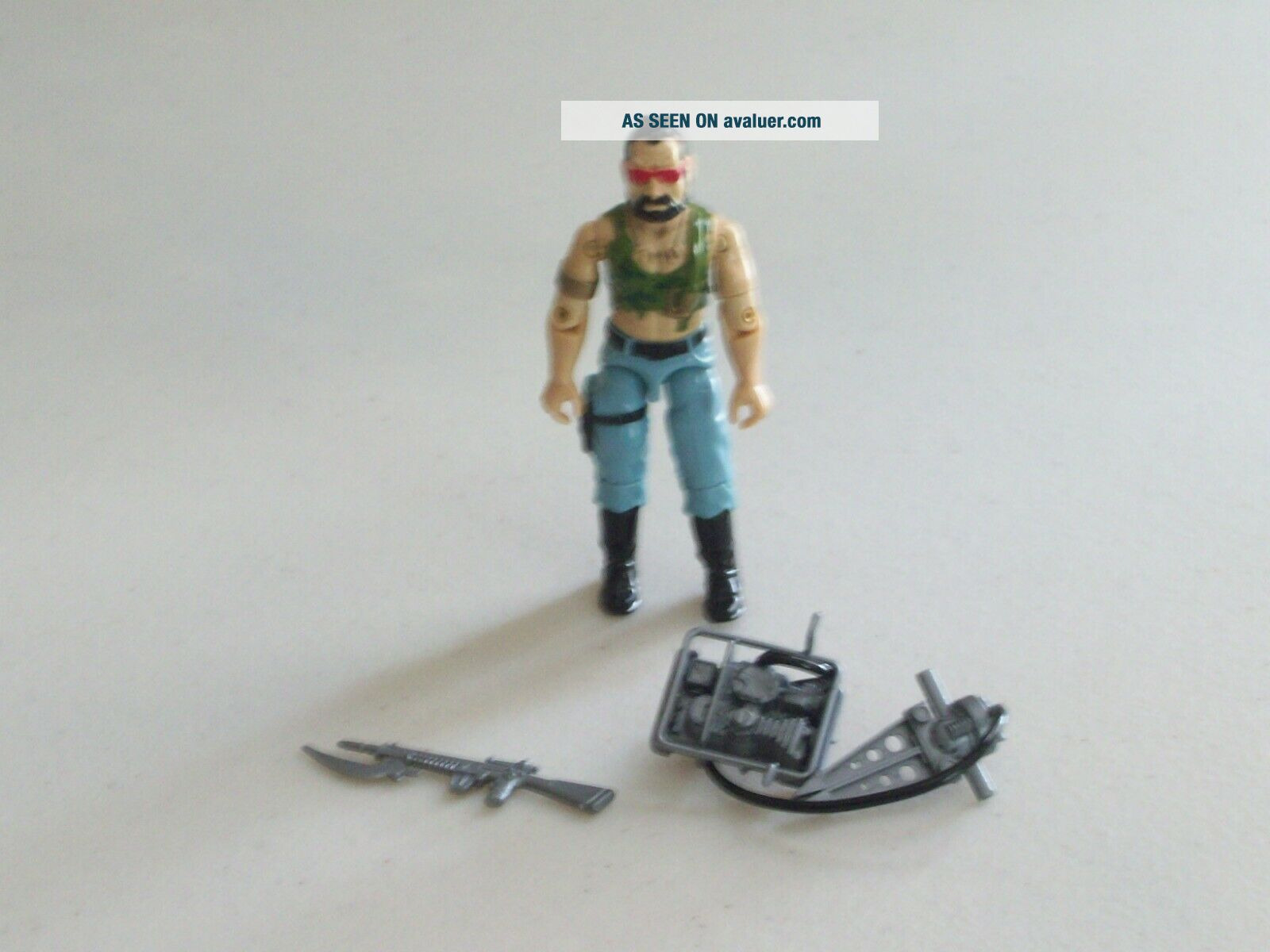 VINTAGE 1985 GI JOE DREADNOK RIPPER V1 ACTION FIGURE COMPLETE | #8943399
