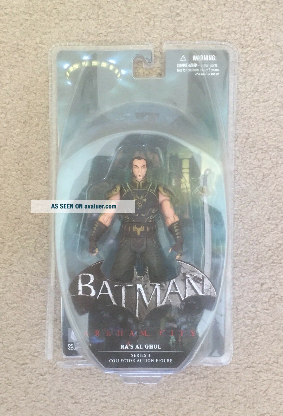 Batman Arkham City Series 3 Ra’s Al Ghul Action Figure DC Collectibles ...