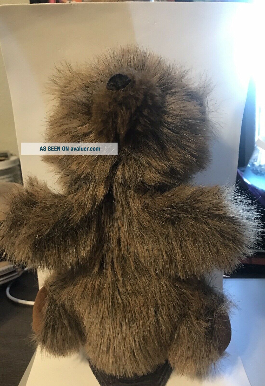 Folkmanis Furry Folk Puppets Brown Bear Cub Full Body Plush Puppet 11 ...