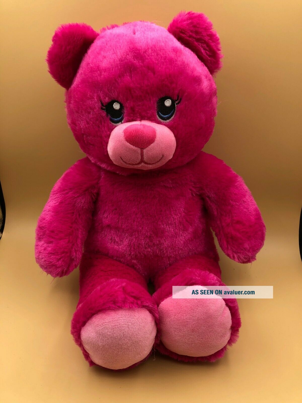 Build A Bear Workshop BAB Kids Teddy Plush Soft Toy Doll Hot Pink ...