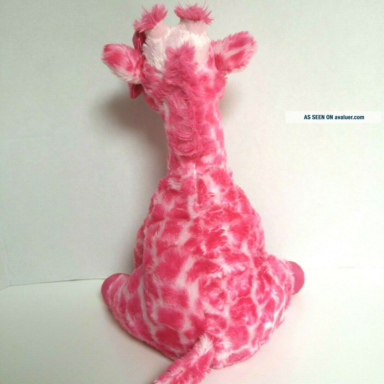 Aurora World Girlz Nation Pink Giraffe With Bow Plush Stuffed Animal ...