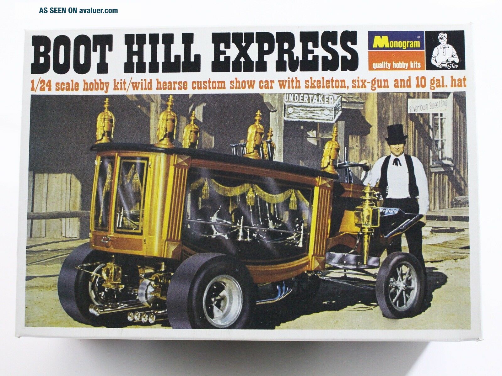 Boot Hill Express Wild Hearse Custom Show Car Monogram 1:24 PC188 200 ...