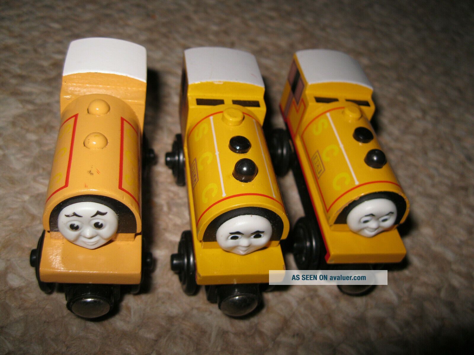 Thomas The Train Wooden Bill Bill And Ben Yellow Trains | #8988067