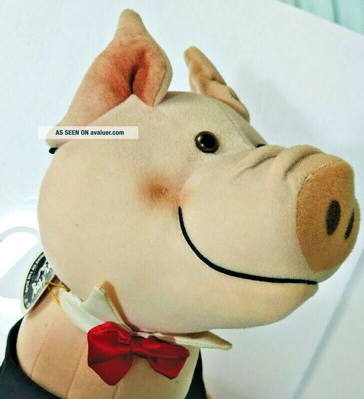 Large Plush SIR HOG Enterprises Chairman Of Boar Board Pig Stuffed ...