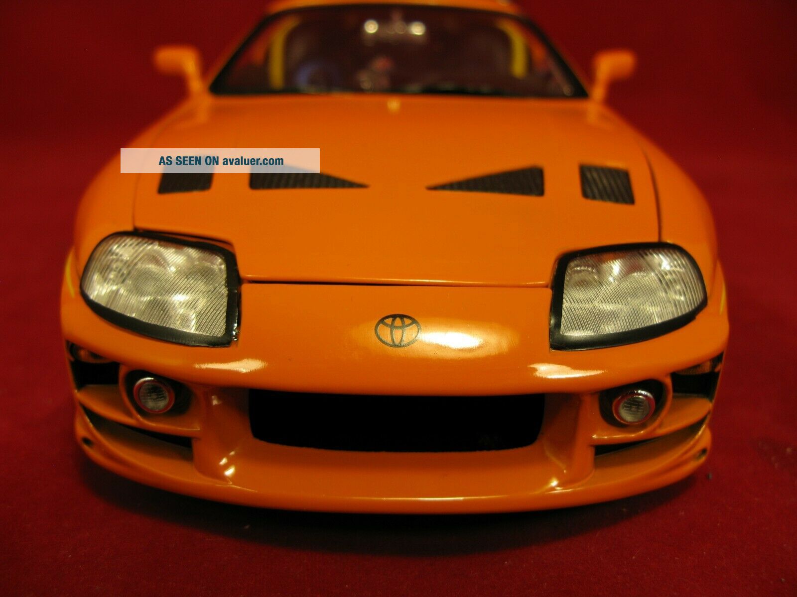 Ertl The Fast & The Furious 1:18 1995 Toyota Supra Import Tuner Car ...