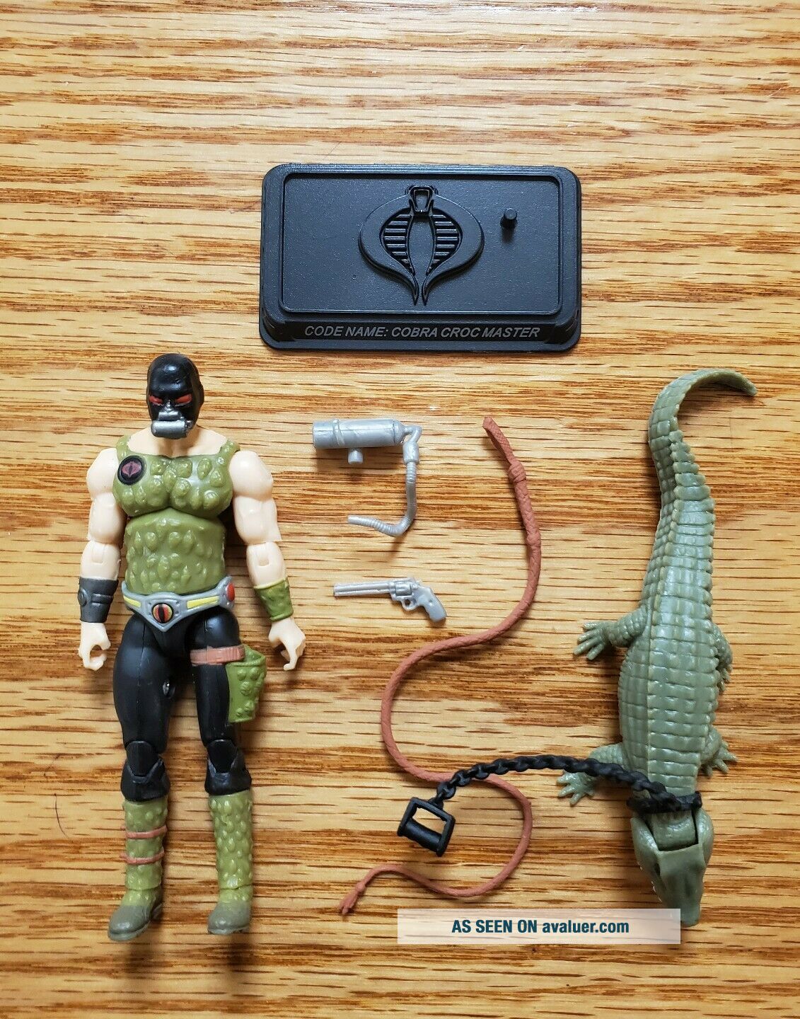 GI Joe 2008 25th Anniversary Croc Master (Loose) Figure Complete With ...