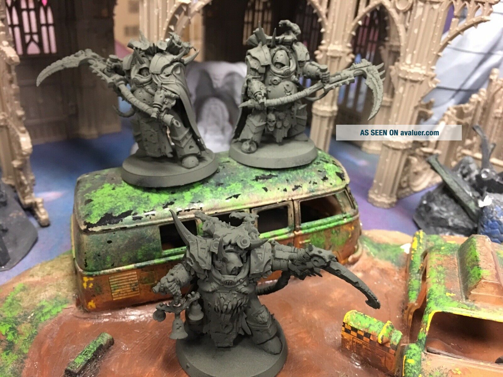 Warhammer 40K Death Guard Deathshroud Terminators | #8986154