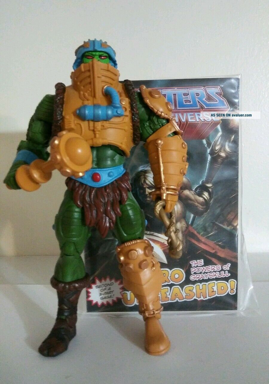 LOOSE MOTUC, Master Of The Universe Snake Man - At - Arms Action Figure ...