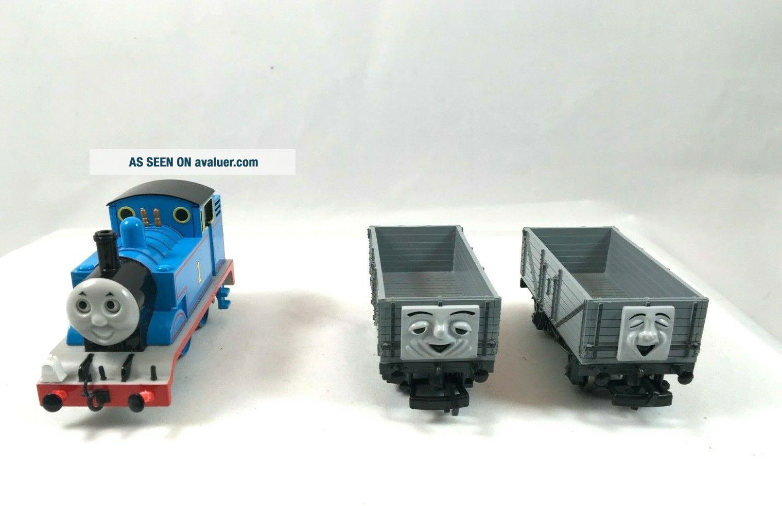 HO Scale Bachmann Whistle & Chuff Thomas Train Set W/ Troublesome Truck ...