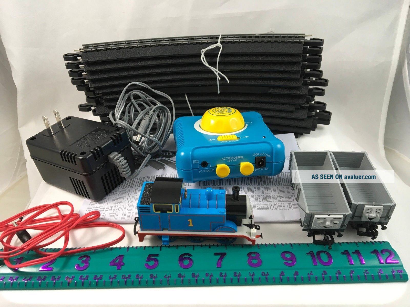 HO Scale Bachmann Whistle & Chuff Thomas Train Set W/ Troublesome Truck ...