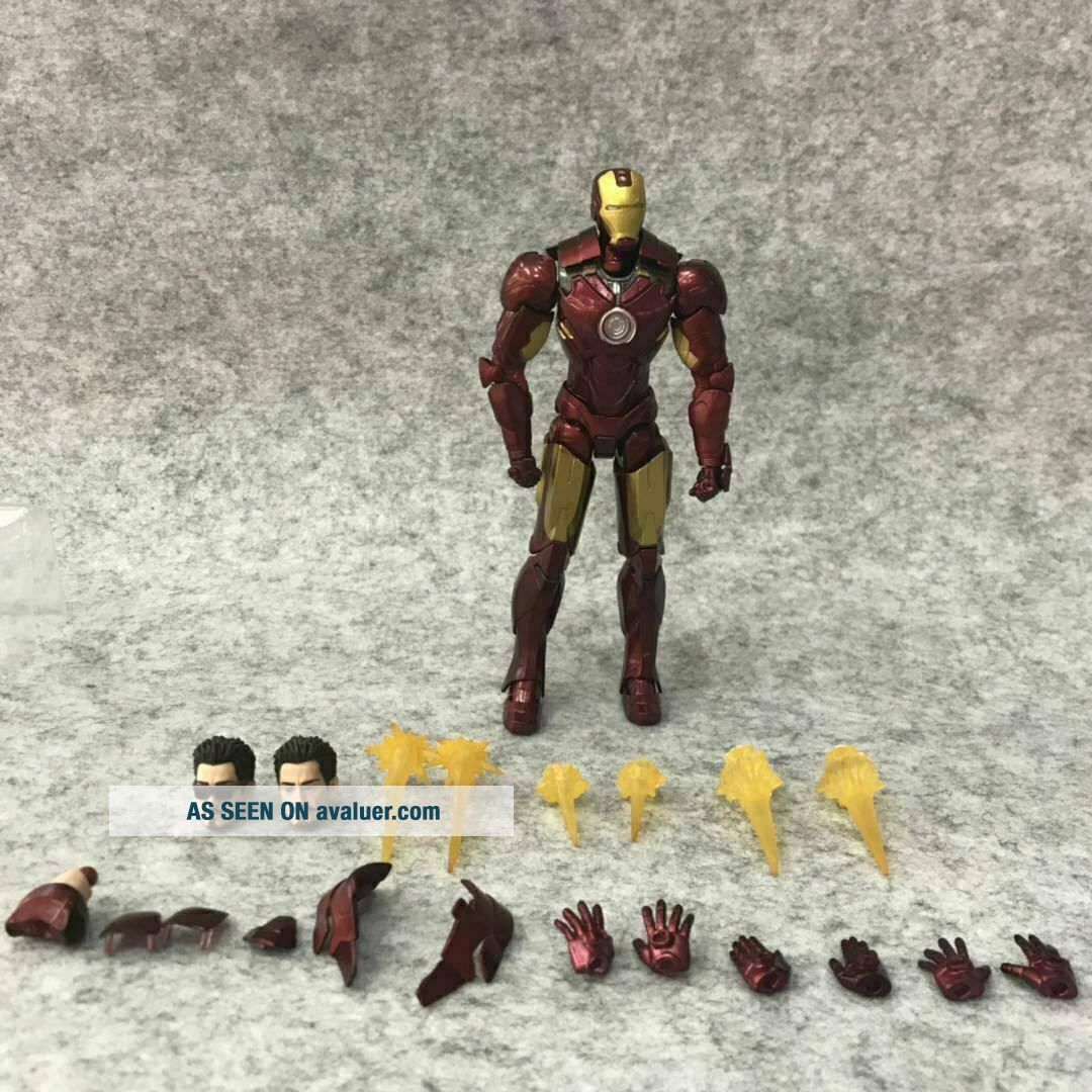 SHF S. H. Figuarts Iron Man Mark 4 MK - 4 & Tamashii Stage Action ...