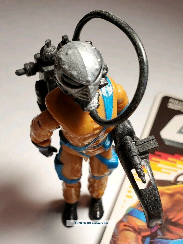 1989 GI Joe Frag Viper Nearly Complete Full Uncut File Card | #8990347