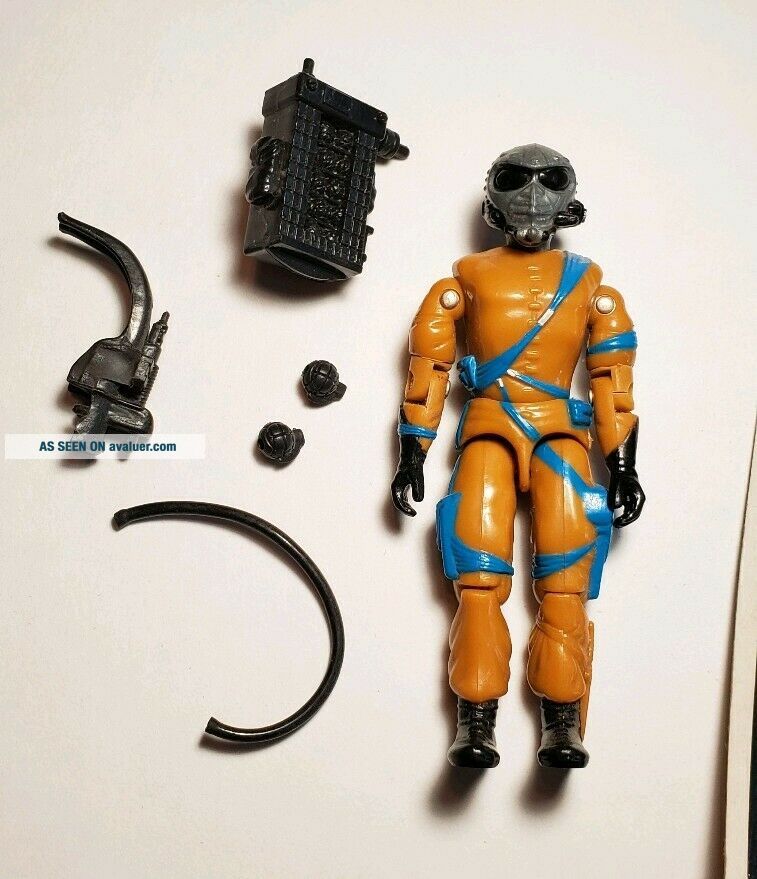 1989 GI Joe Frag Viper Nearly Complete Full Uncut File Card | #8990347