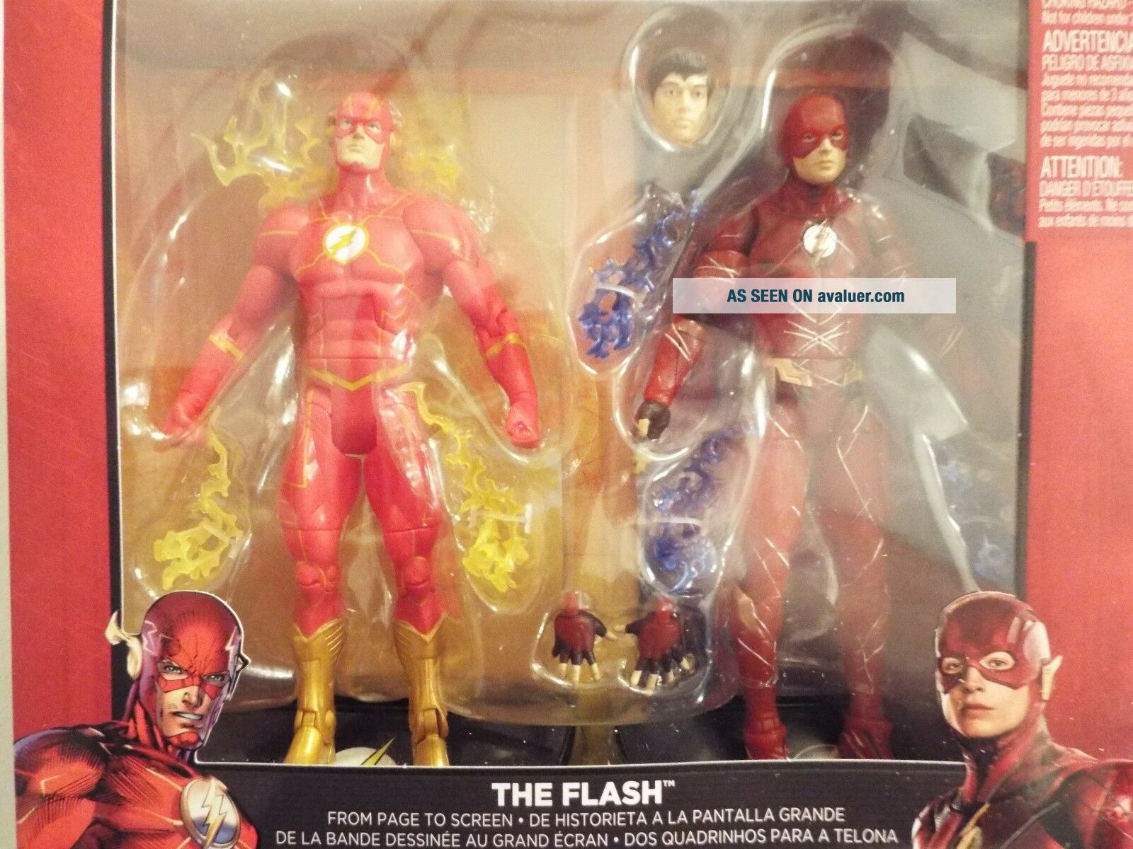 Mattel DC Comics Multiverse Rebirth Justice League The Flash Figure ...