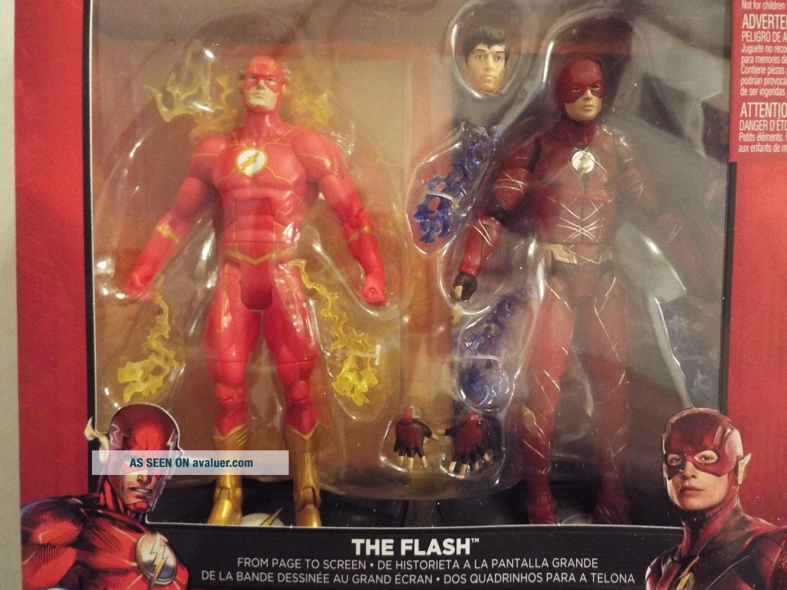 Mattel DC Comics Multiverse Rebirth Justice League The Flash Figure ...