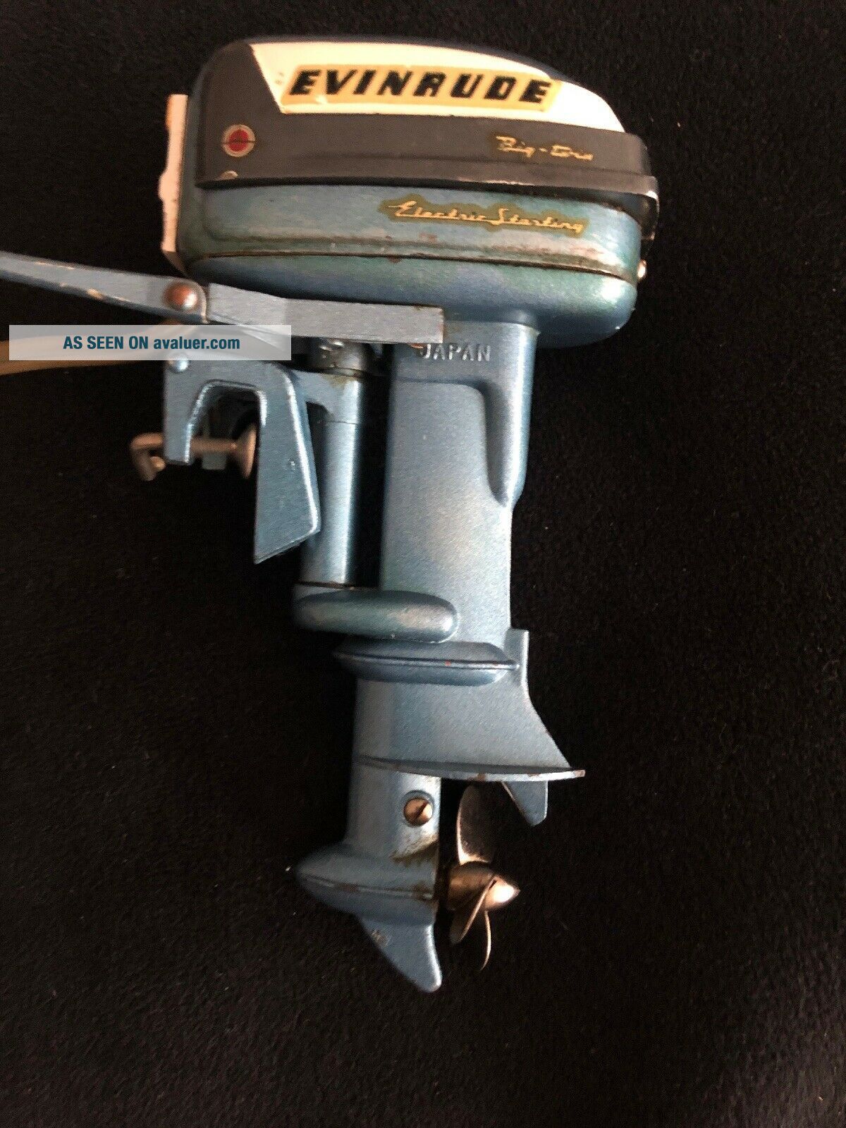 K&O Outboard Boat Motor Evinrude Japan Electric Battery Operated Big ...