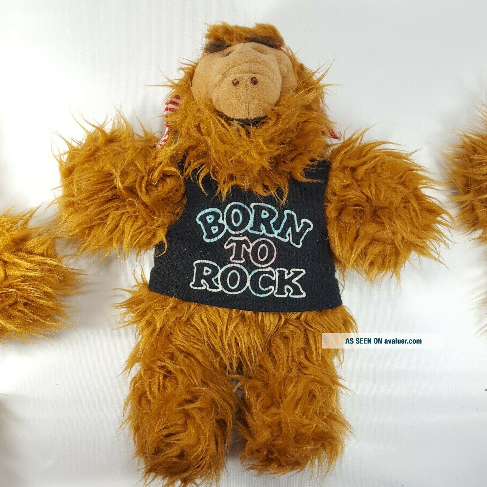 1988 ALF Alien Plush Hand Puppet Dolls Burger King Vintage | #9010492