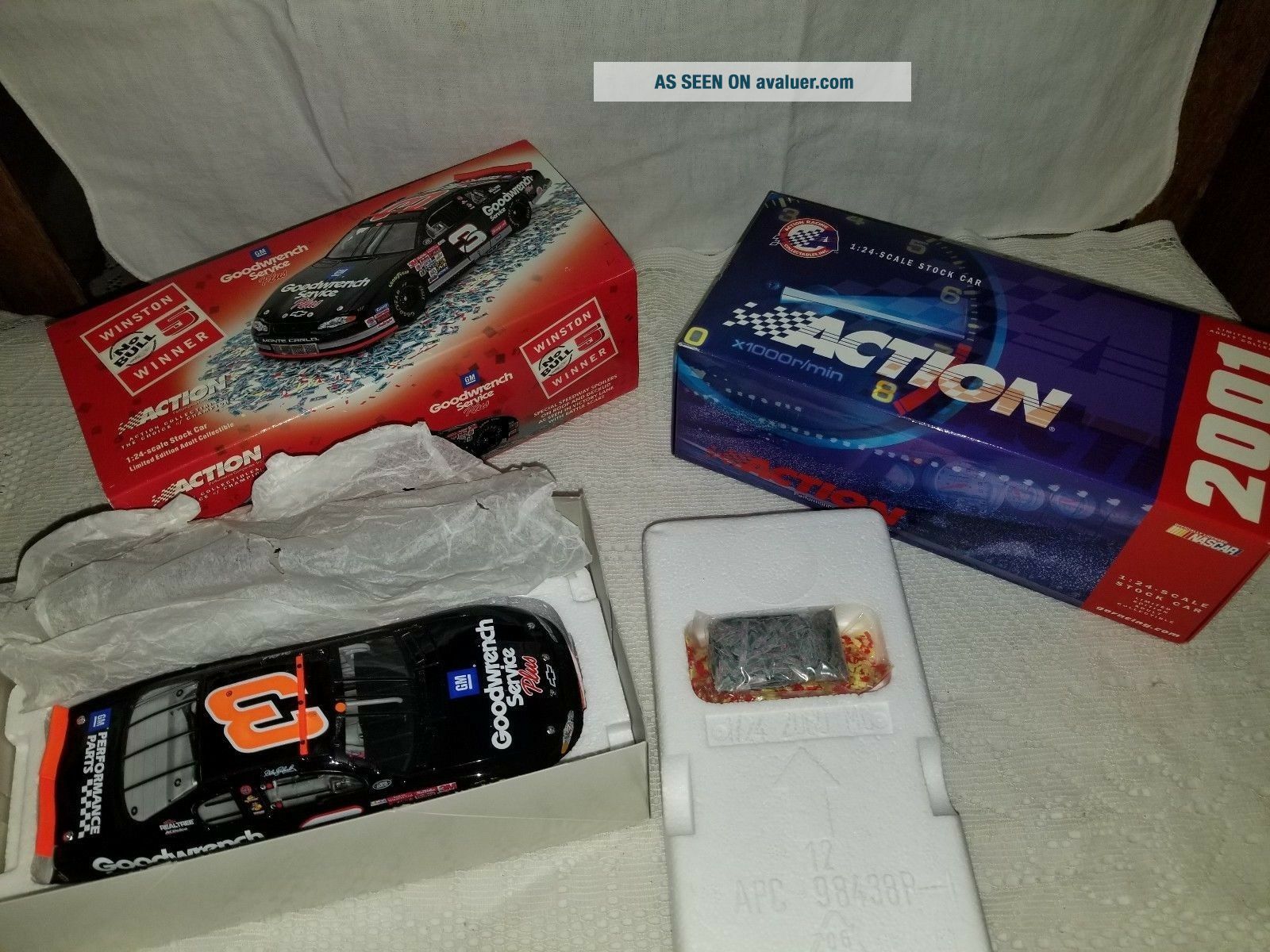 Dale Earnhardt Sr - 3 Taladega Winston Million Winner - Goodwrench ...