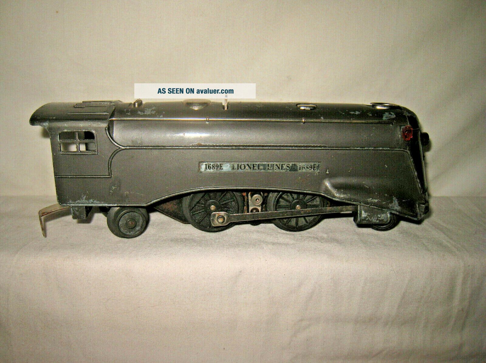 Lionel Prewar O Scale Commodore Vanderbilt 2 - 4 - 2 Steam Engine 1689E ...