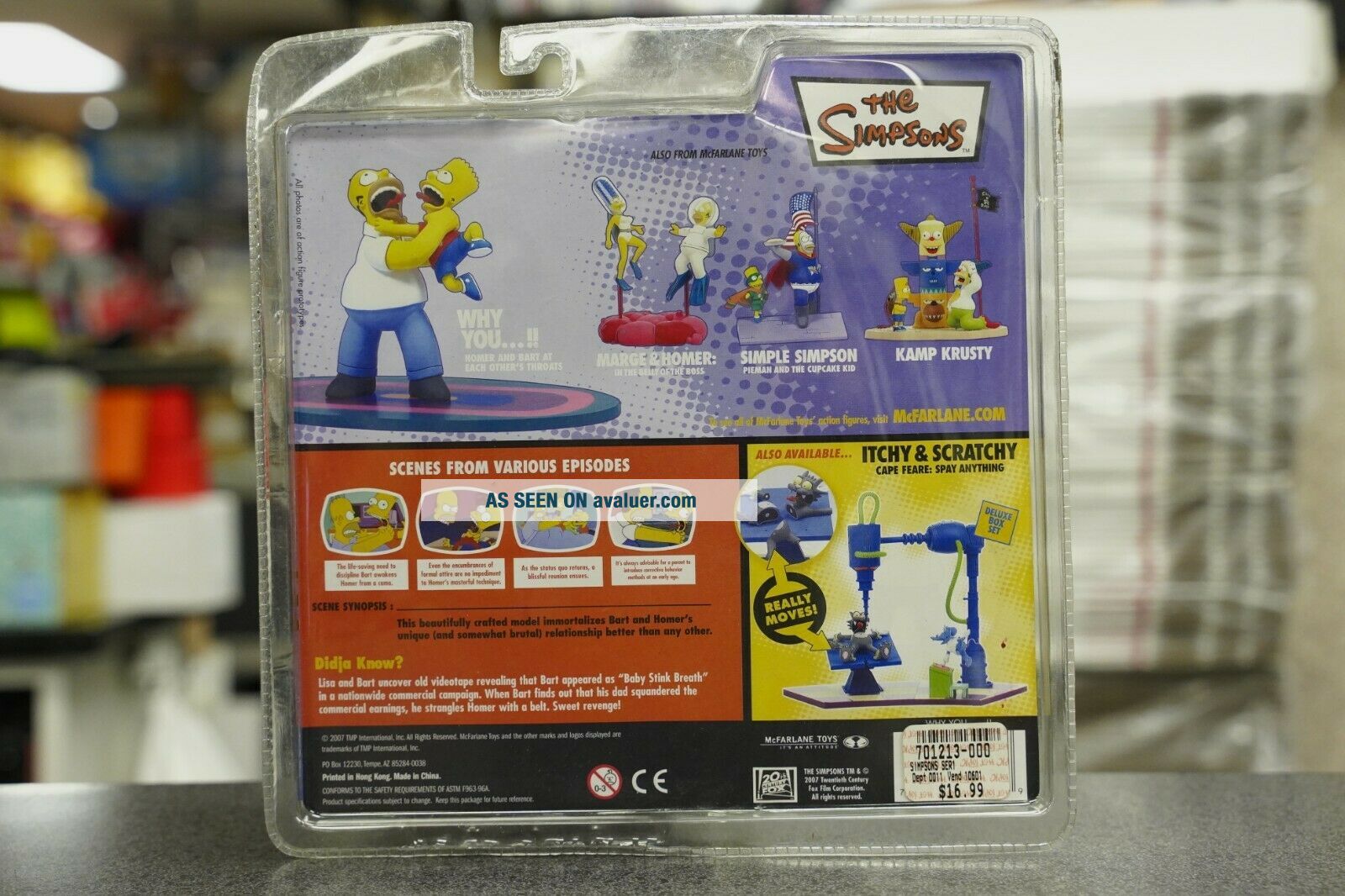 McFarlane The Simpsons Series WHY YOU. HOMER & BART Figure Set | #9016294
