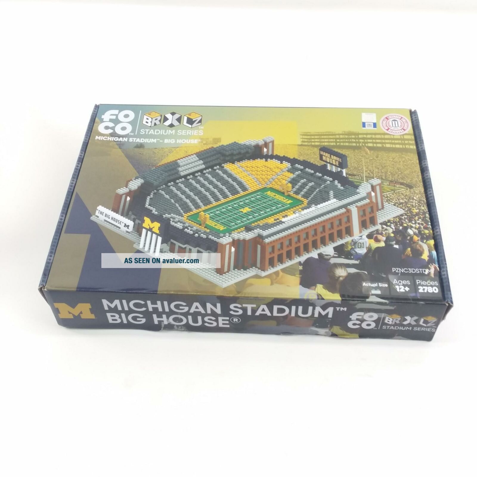 Foco Stadium Series Michigan Wolverines Stadium Big House Building ...