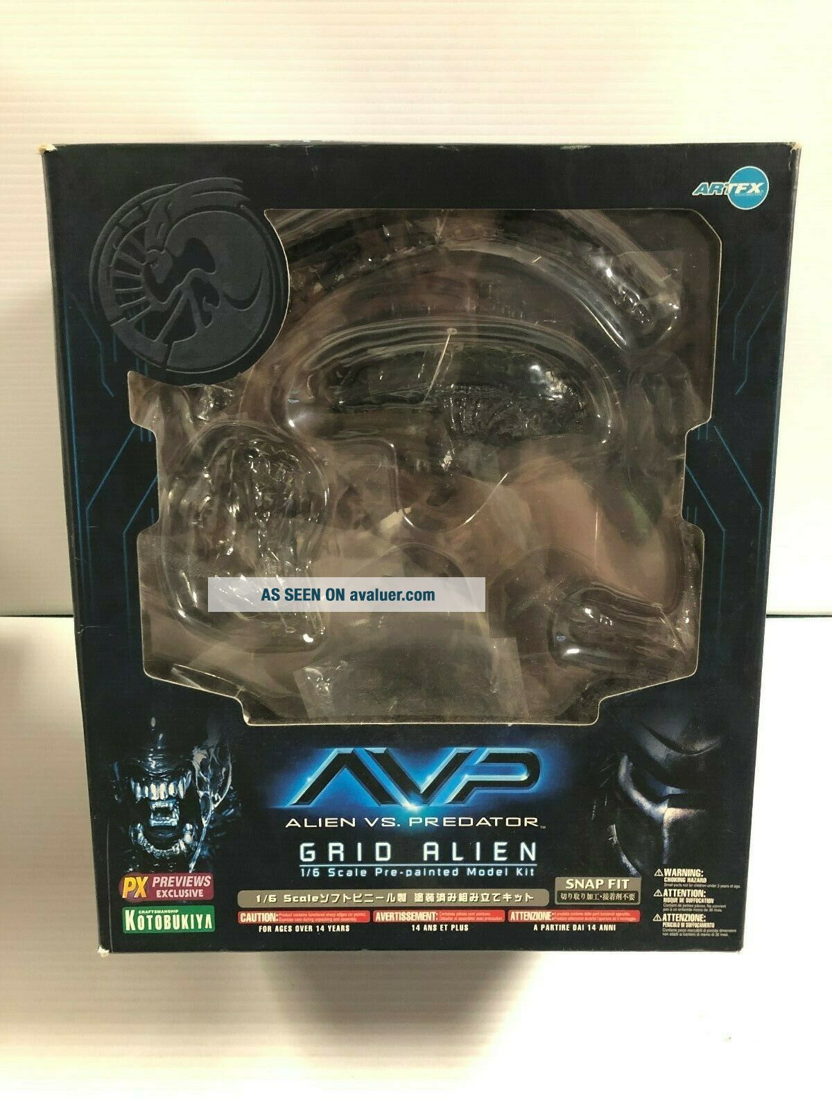 KOTOBUKIYA AVP ALIEN VS. PREDATOR GRID ALIEN 1/6 SCALE MODEL KIT | #9024363