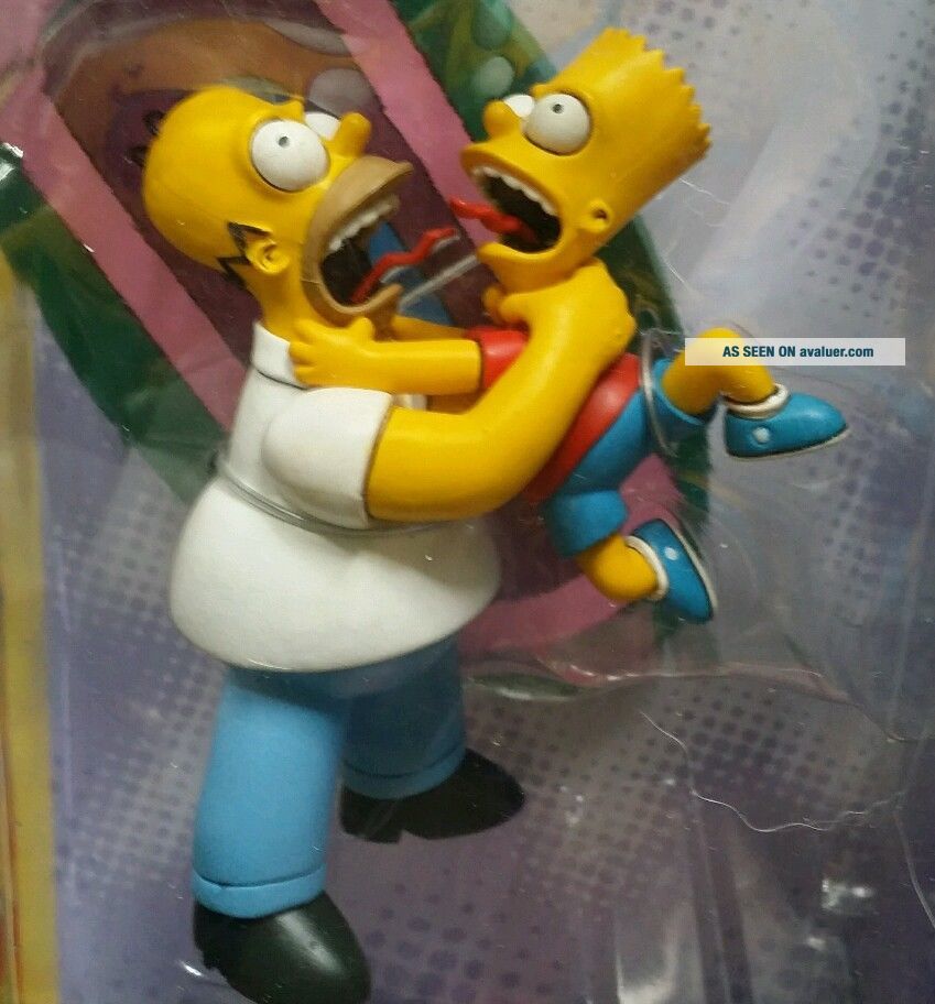 McFarlane The Simpsons Series WHY YOU. HOMER & BART Figure Set Fan ...