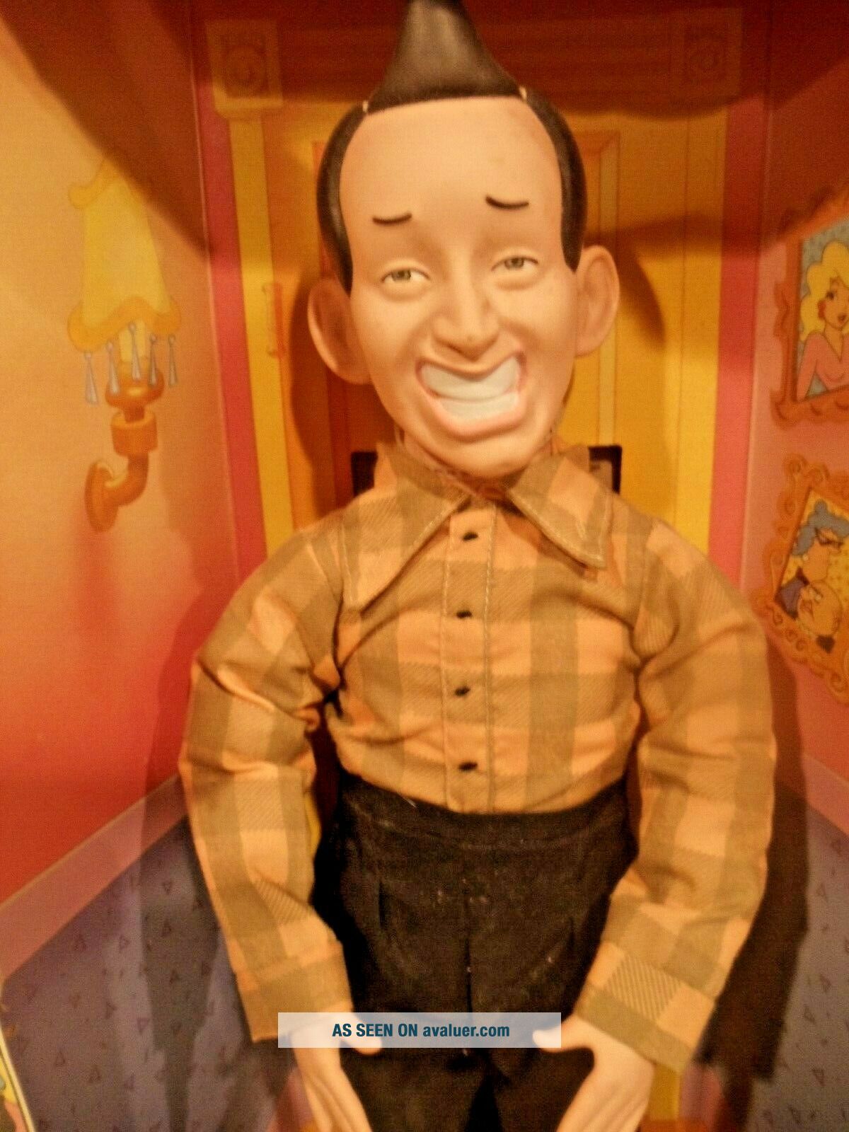 TALKING ED GRIMLEY DOLL PULL STRING COMPLETELY MENTAL MARTIN SHORT SNL ...