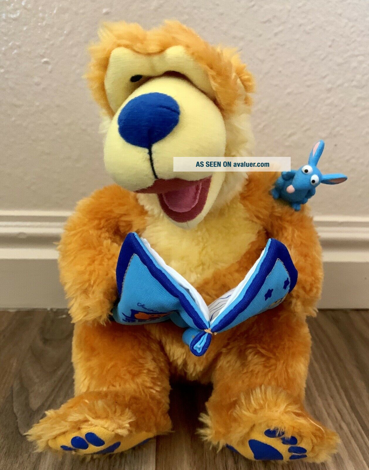 Fisher Price Bear In The Big Blue House Storytelling Bear Animated ...