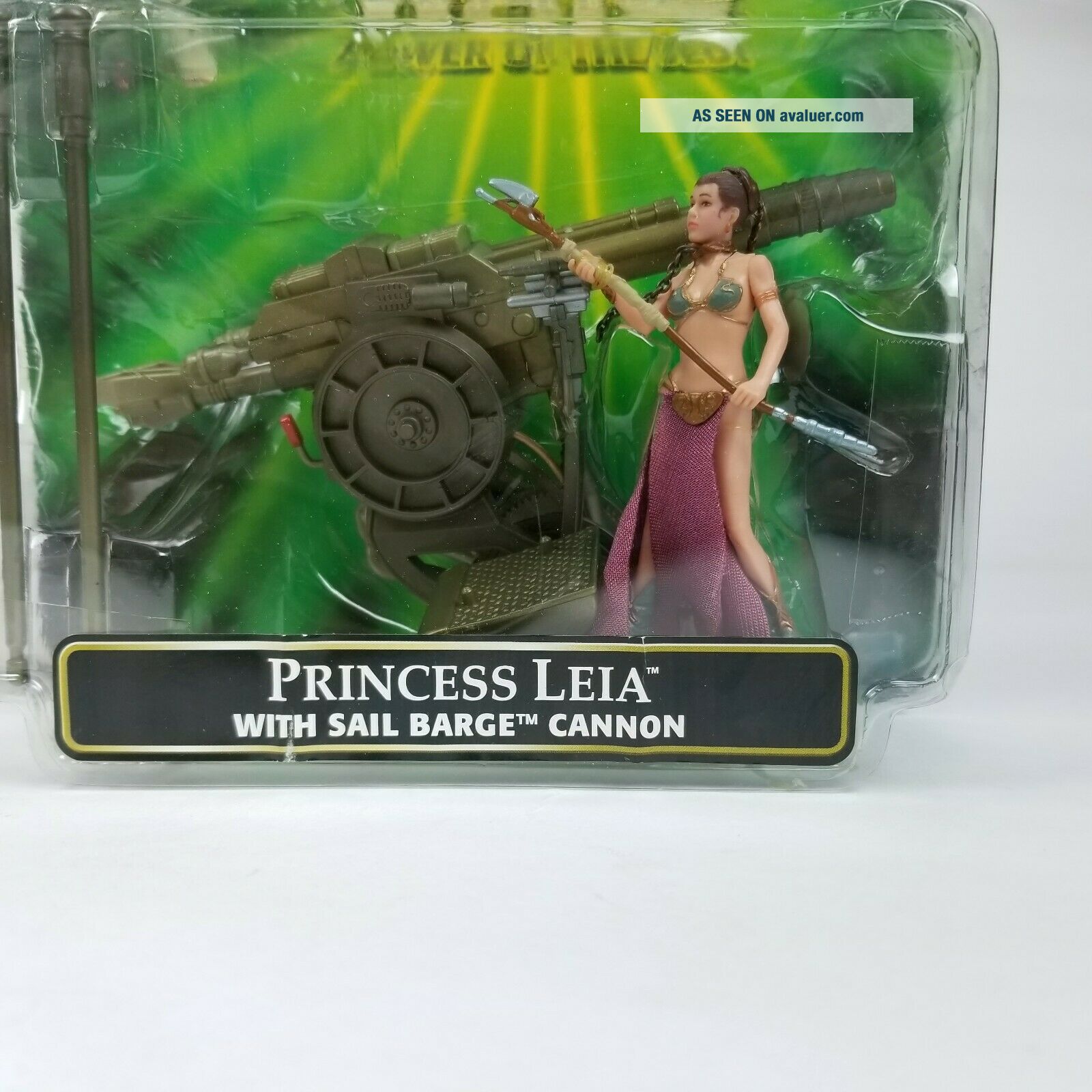 Star Wars Power Of The Jedi Princess Leia With Sail Barge Cannon Slave Leia 9027928