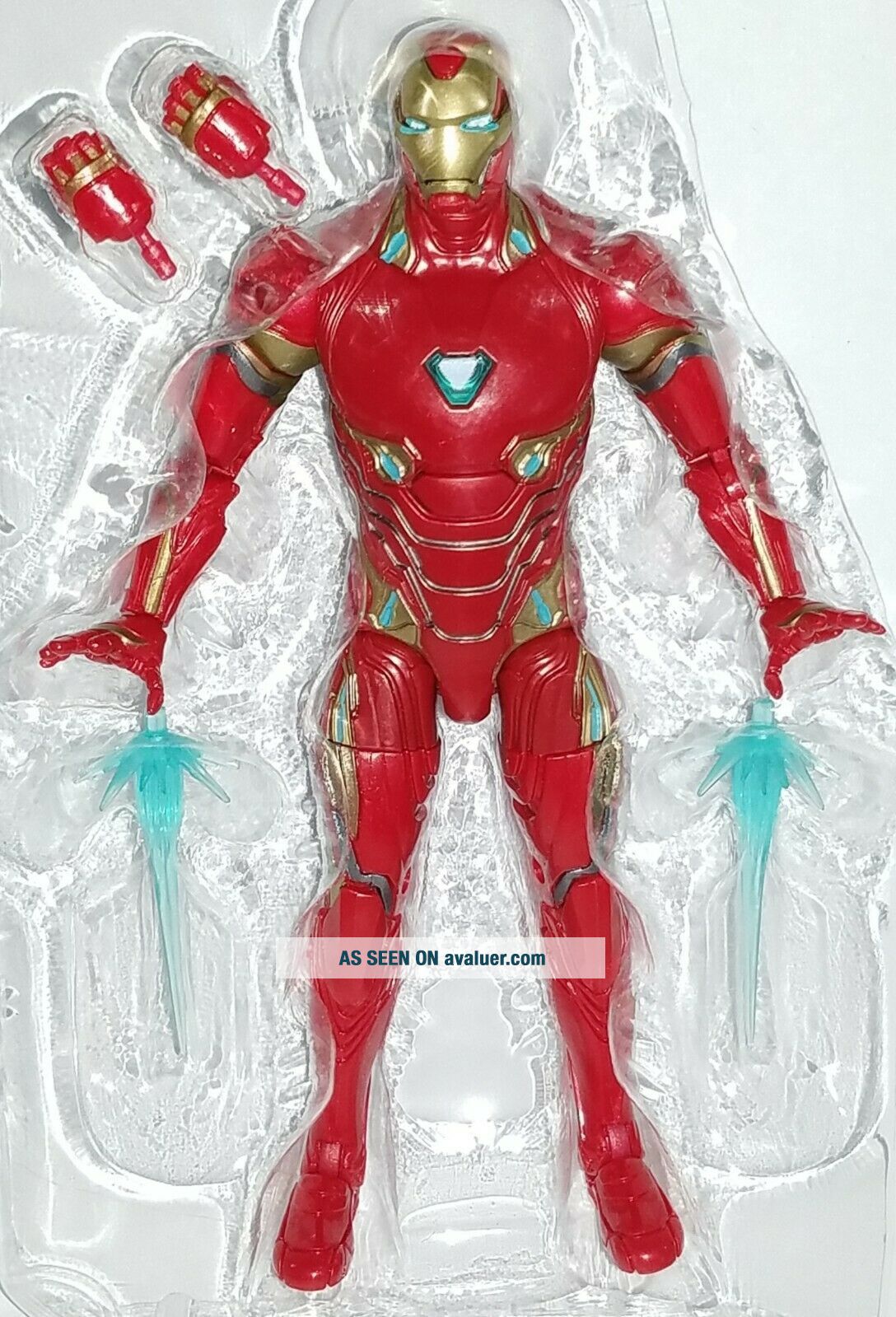 Marvel Legends IRON MAN MARK 50 L 6 " Figure Light Studios Avengers ...