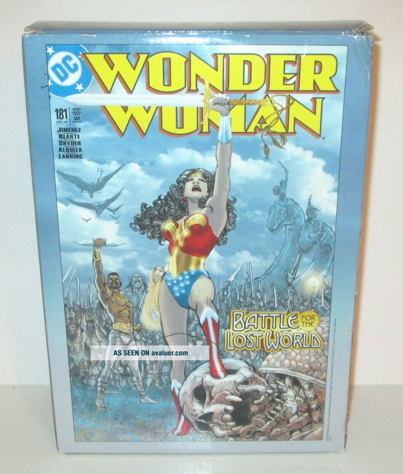 Wonder Woman Battle For The Lost World Cover Statue 0801/3100 DC Direct ...