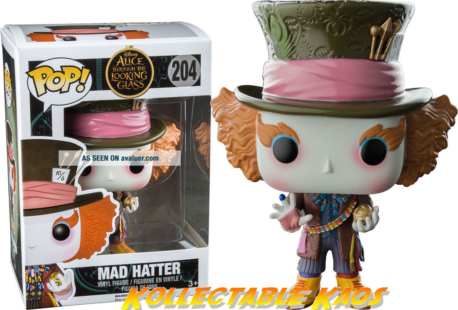 Alice Through The Looking Glass - Mad Hatter With Chronosphere Pop ...