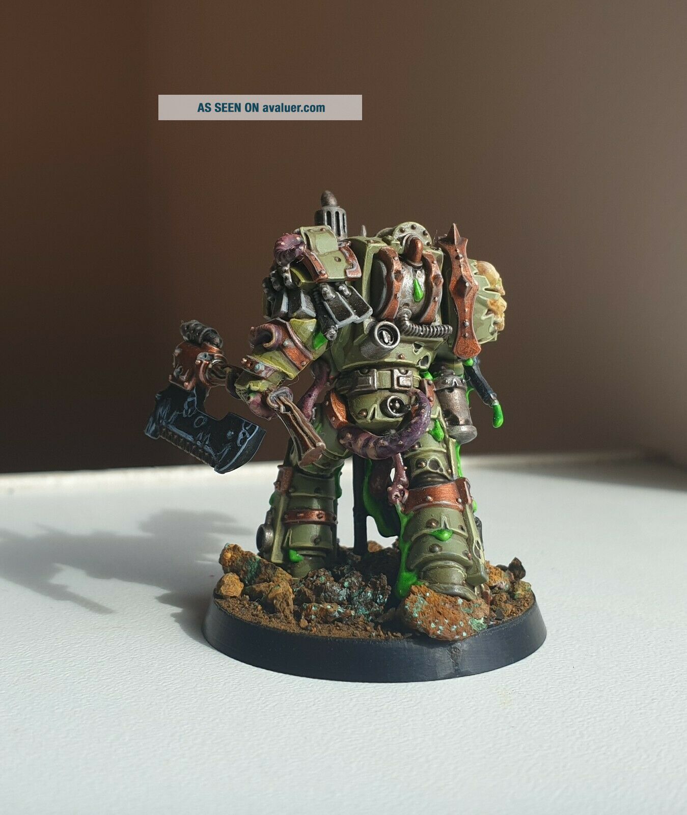 COMMISION Warhammer 40k Death Guard Blightlord Terminator Pro - Painted ...