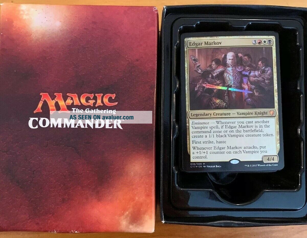 Magic: The Gathering MTG Commander 2017 Deck - Vampiric Bloodlust Full ...