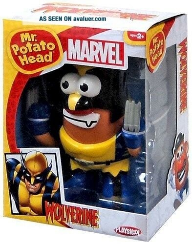 X - MEN - Wolverine PopTaters Mr Potato Head Figurine (PPW Toys) | #9035519
