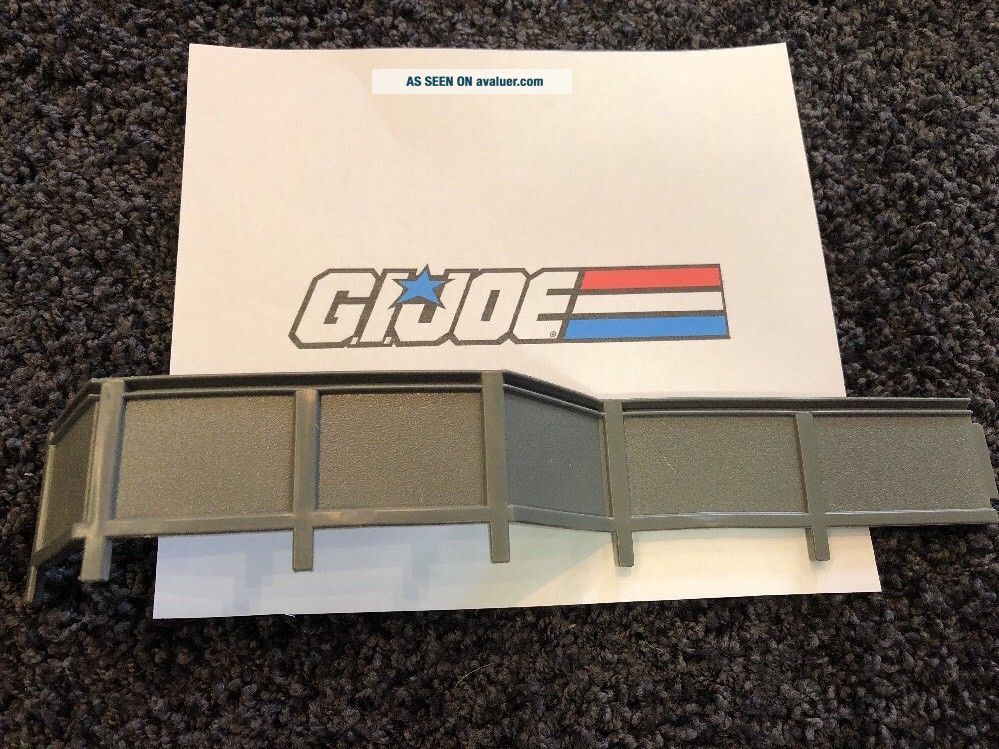 1985 GI Joe ARAH Cobra USS Flagg Aircraft Carrier Top Deck Railing Part ...