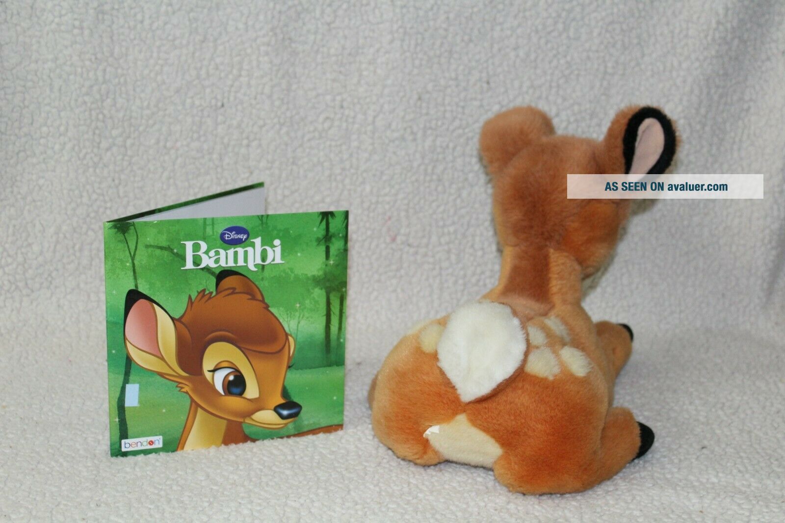Disney Store Exclusive 14 " Plush Bambi Stuffed Animal Deer Toy Plus ...
