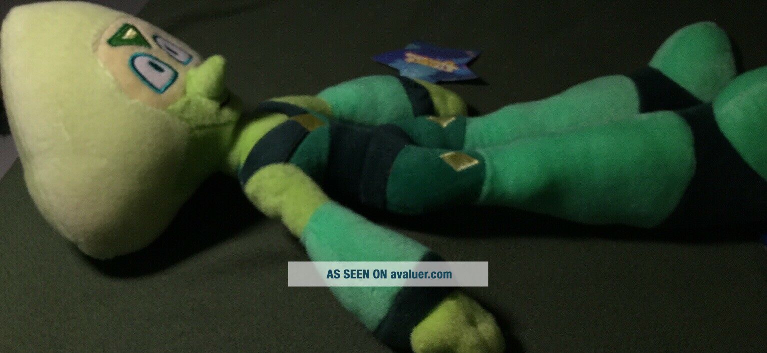 LARGE 16 CARTOON NETWORK STEVEN UNIVERSE PERIDOT GREEN PLUSH | #9068073