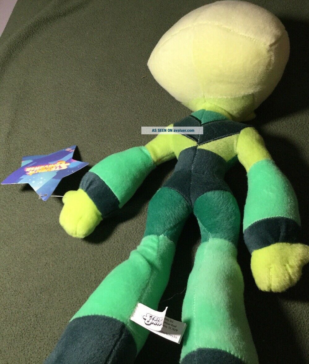 LARGE 16 CARTOON NETWORK STEVEN UNIVERSE PERIDOT GREEN PLUSH | #9068073
