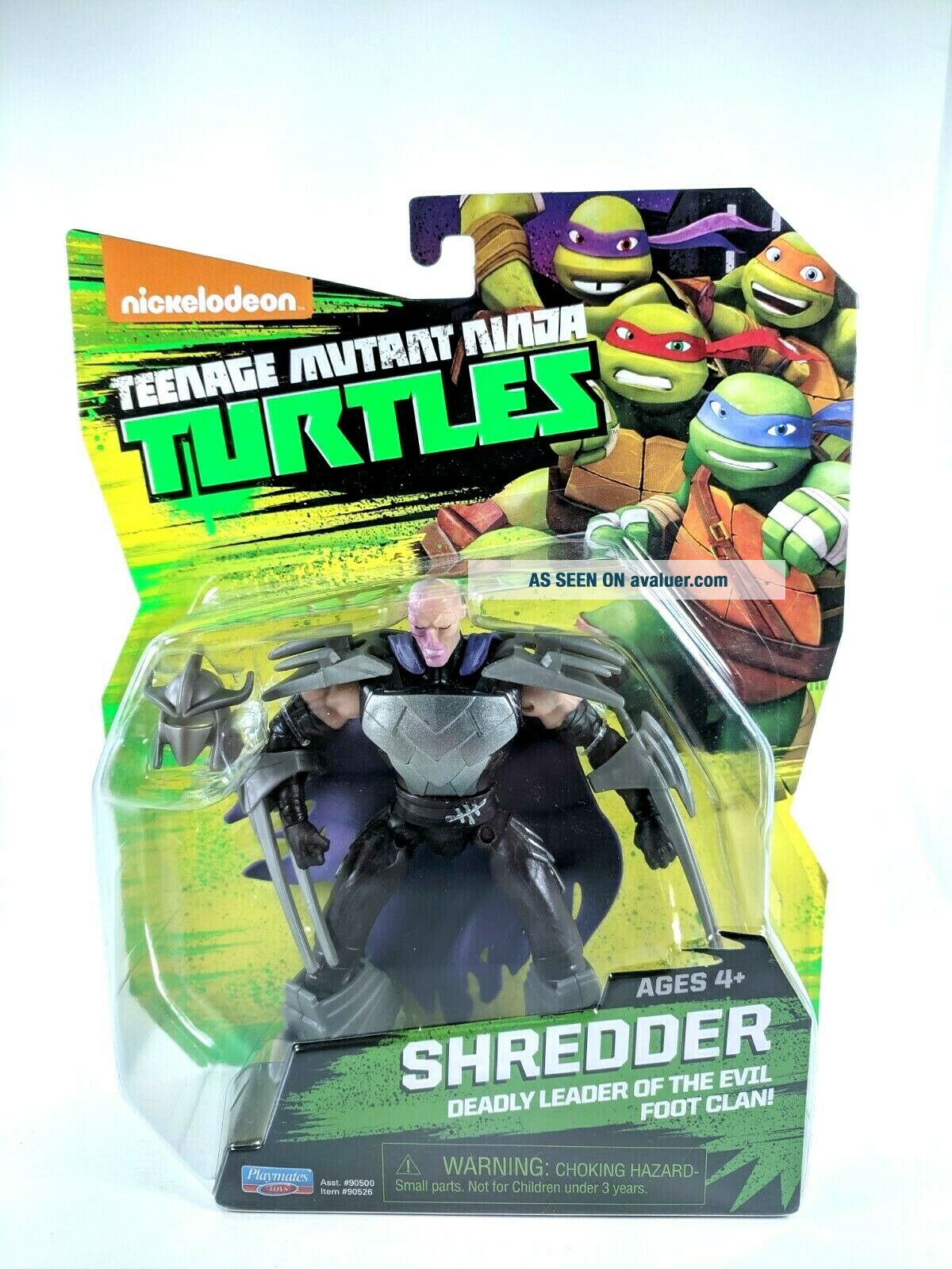 Teenage Mutant Ninja Turtles - Shredder Scar - Figure TMNT Nickelodeon ...