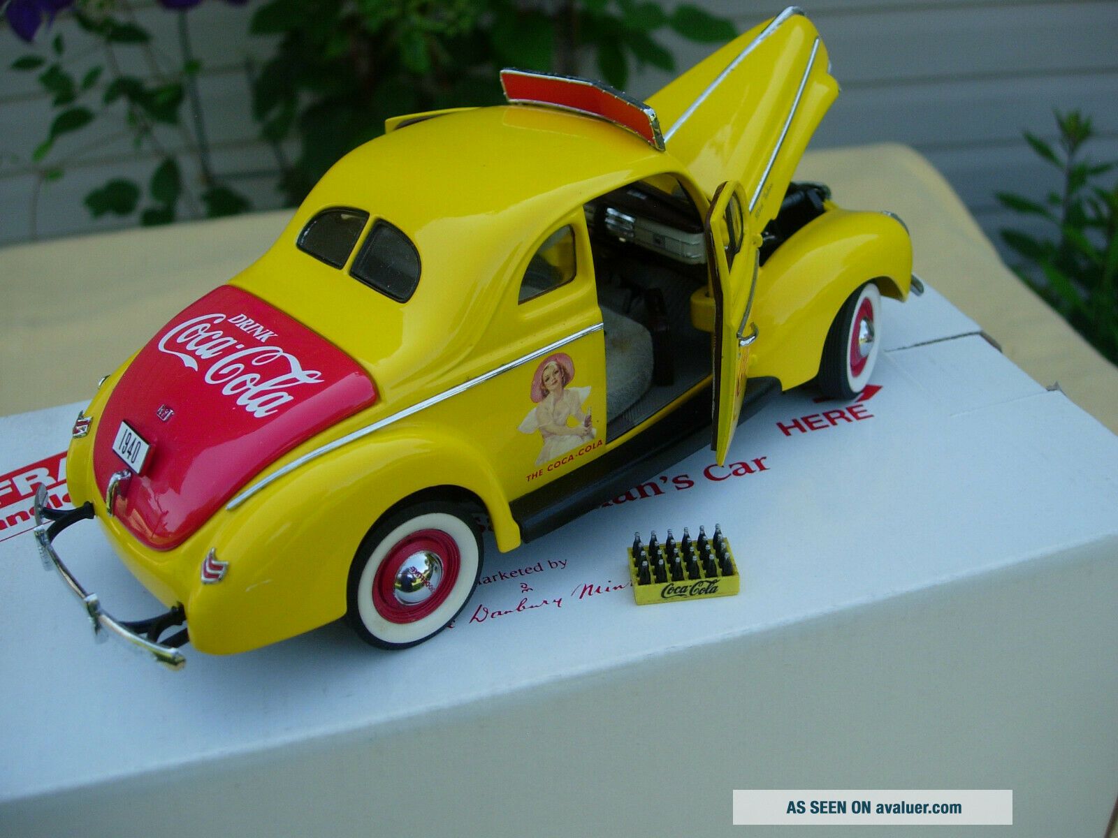 Danbury 1/24th Scale 1940 Ford Coca Cola Salesman`s Car - BOX ...