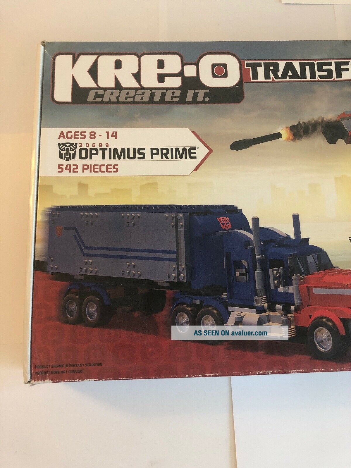 Hasbro Kre - O Transformers Optimus Prime 30689 Building Set | #9070834