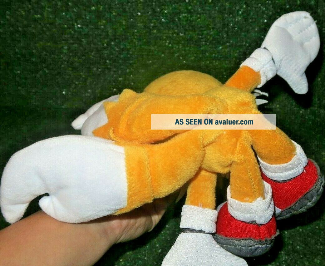 Sonic The Hedgehog TAILS 14 " Plush Stuffed Toy | #9080891