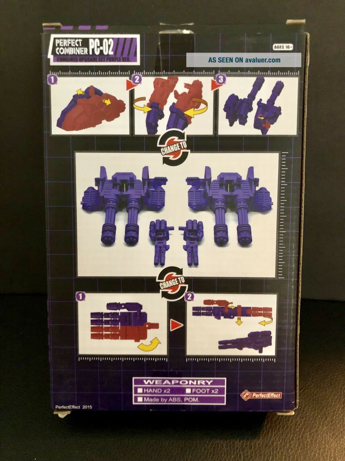 Transformers PERFECT COMBINER PC - 02 Menasor Upgrade Kit | #9075266