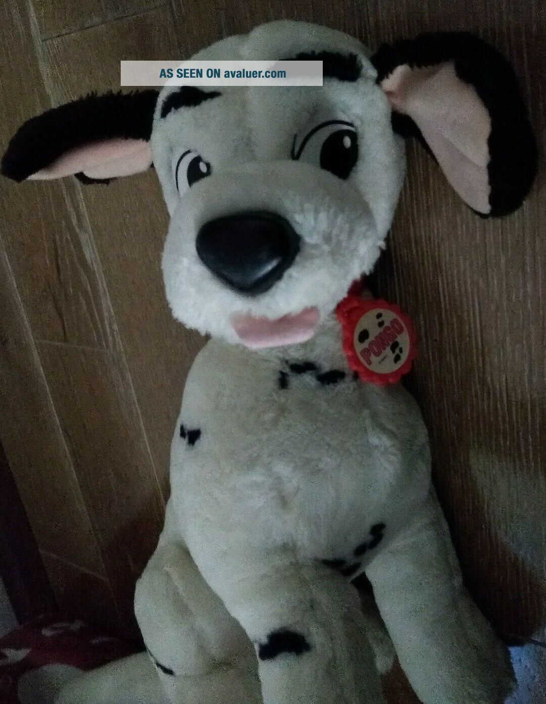 Disney Disneyland 101 Dalmatians PONGO Dog Plush Stuffed Animal Toy 15 ...