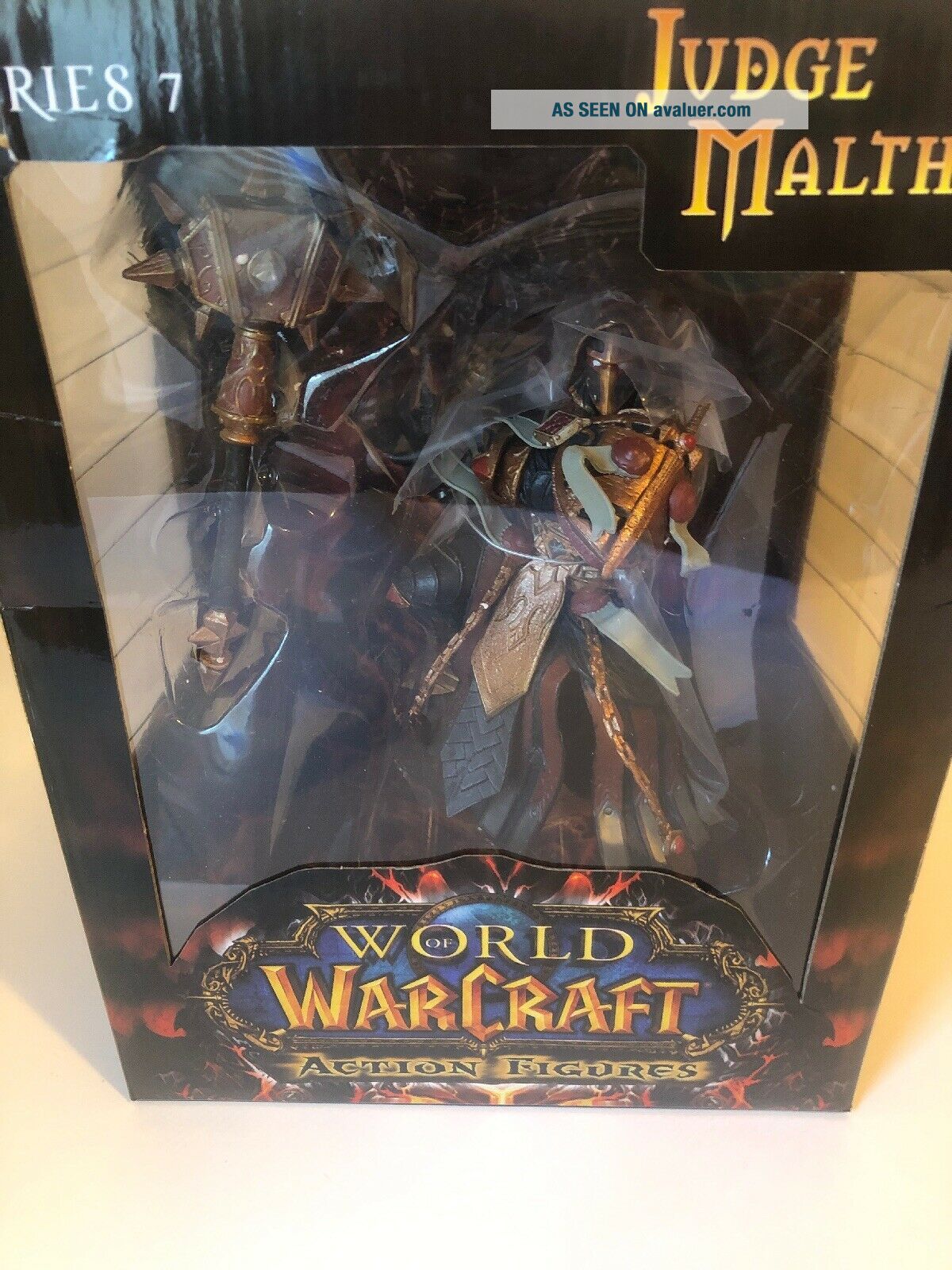 WOW World Of Warcraft Human Paladin Judge Malthred PVC Action Figure ...