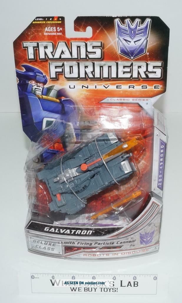 Galvatron Universe Deluxe MISB MOSC Hasbro Transformers Action Figure ...